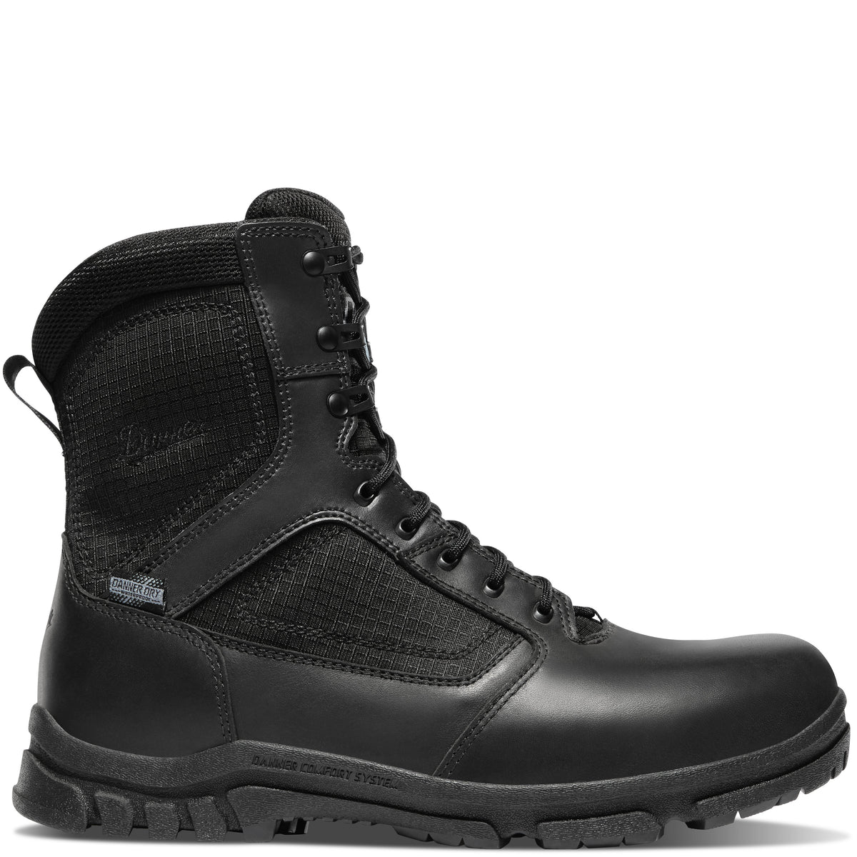 Danner - Lookout 8" Black 800G – Urban Tactical