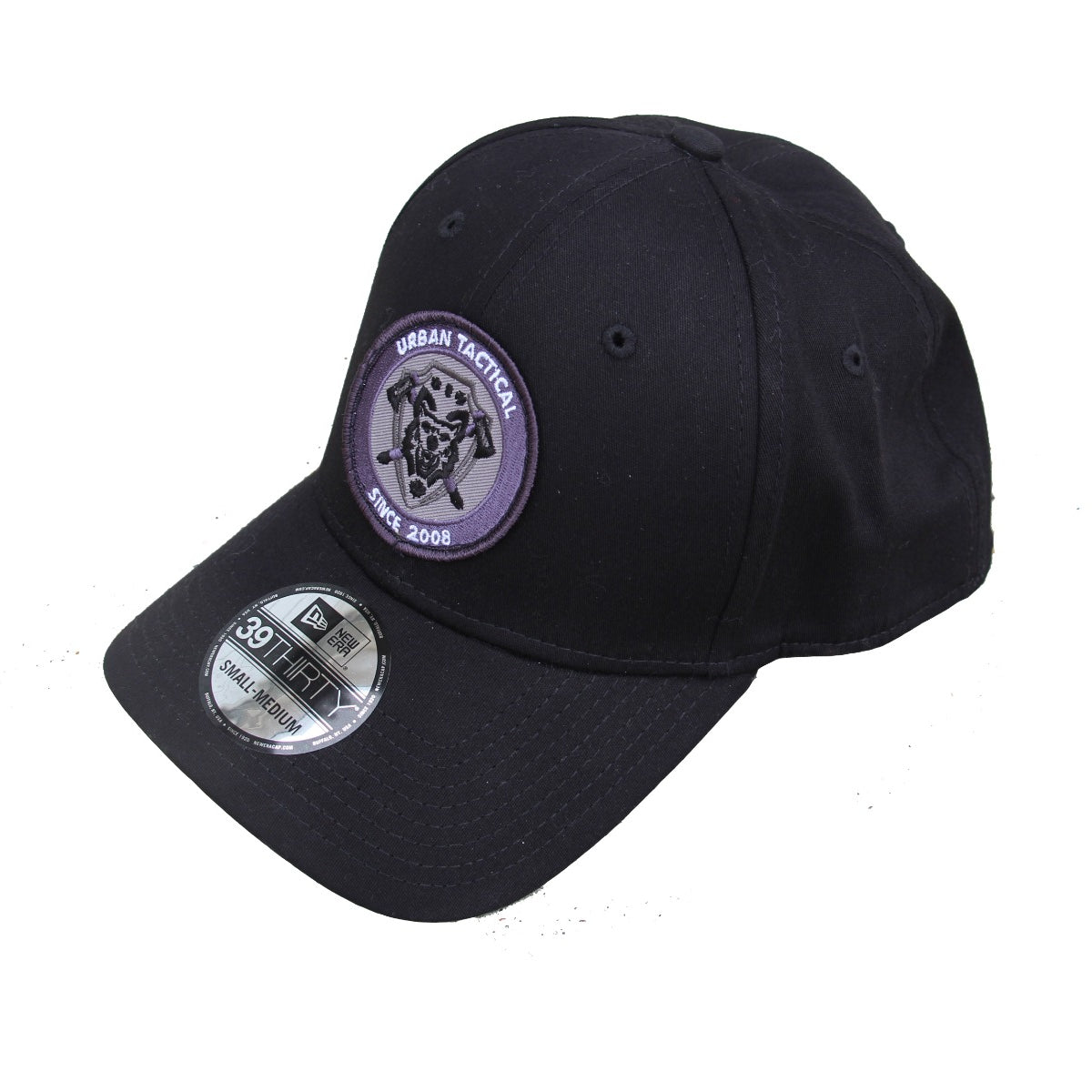 Urban Tactical Cap w/UT K9 Logo, CAMO BLACK, OSFA