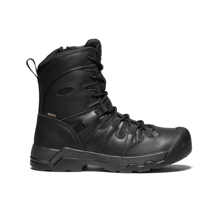 KEEN - Men's Detroit 8" Side Zip Soft Toe Waterproof Boot – Urban Tactical